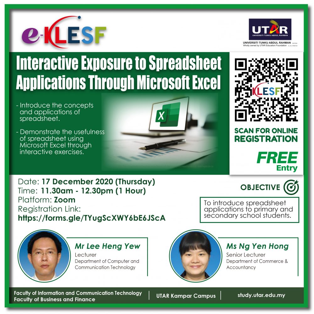 Workshop: Interactive Exposure to Spreadsheet Applications Through ...