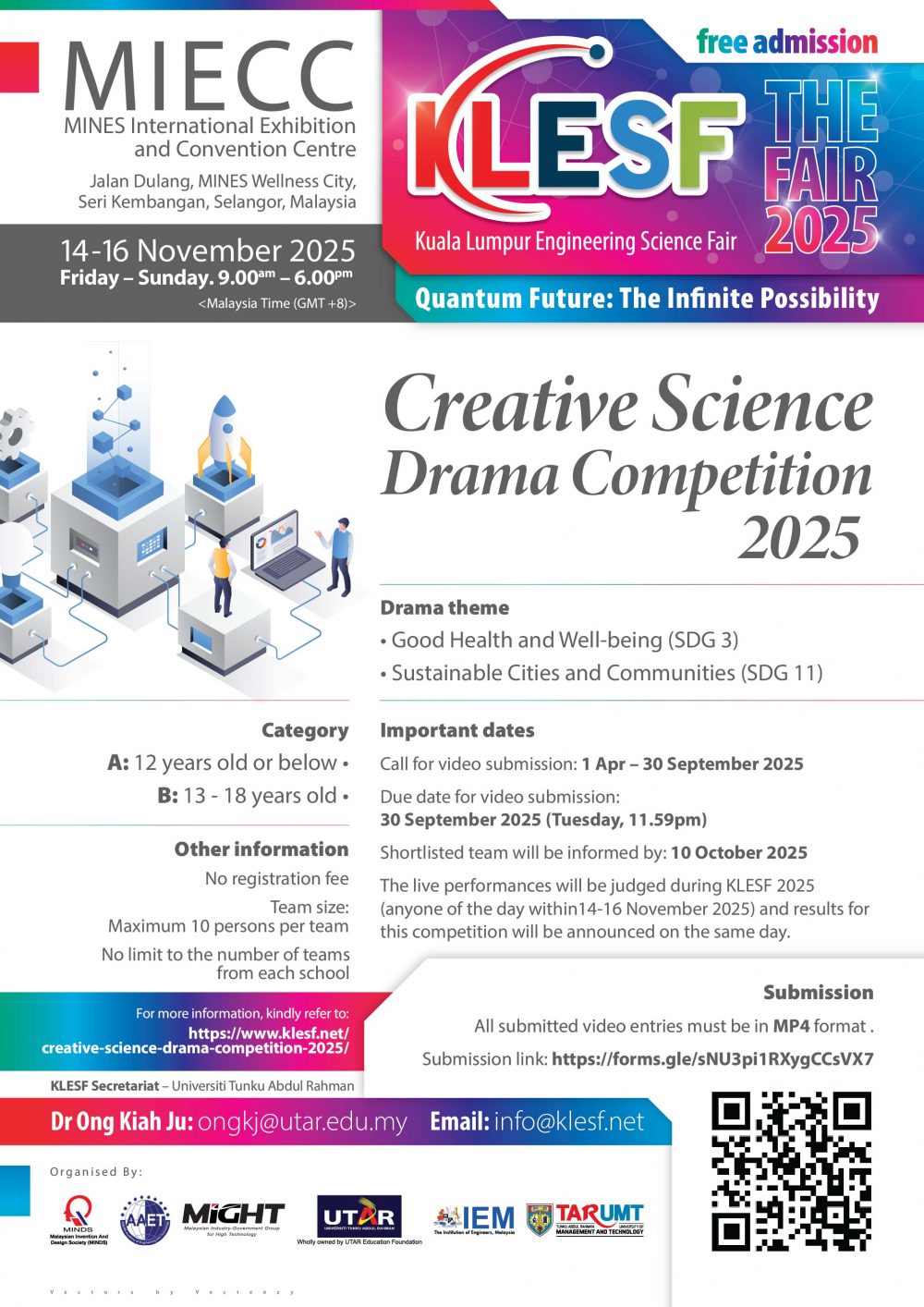 Creative Science Drama Competition 2025 – KLESF